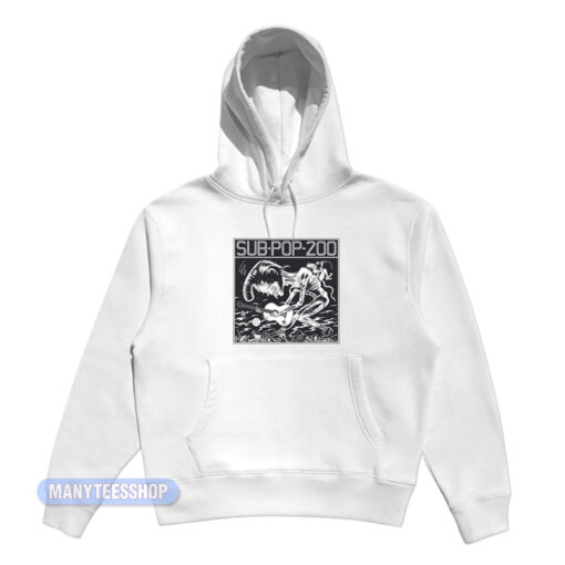 Kurt Cobain Sub Pop 200 Hoodie - Manyteesshop.com