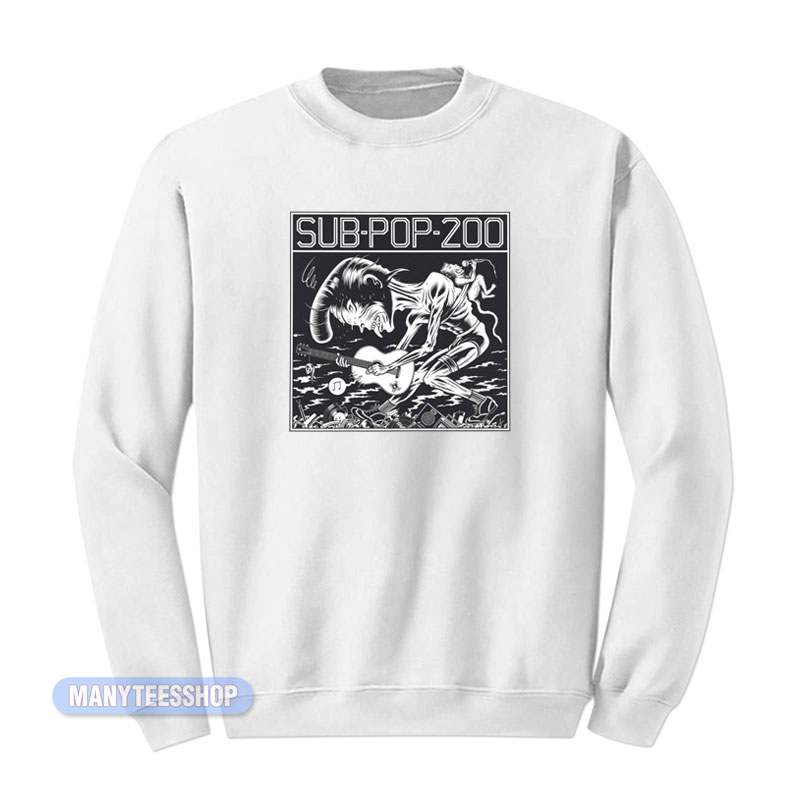 Kurt Cobain Sub Pop 200 Sweatshirt - Manyteesshop.com