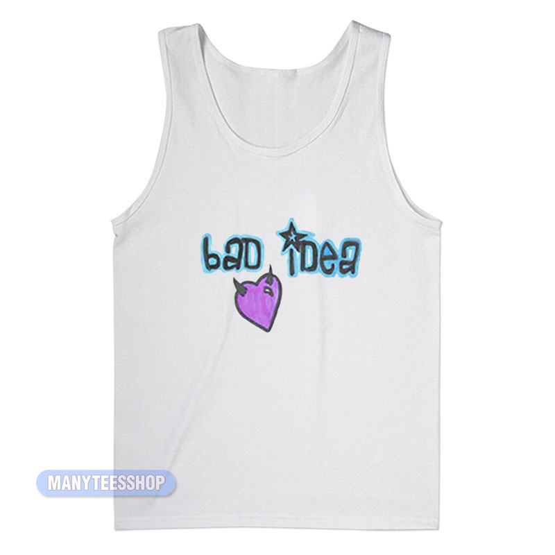 Olivia Rodrigo Bad Idea Tank Top - Make Custom T-Shirt No Minimum