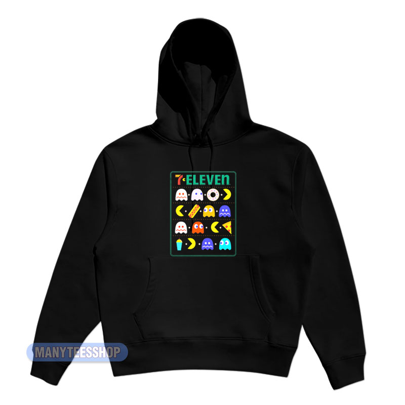 Blink 182 Mark Hoppus 7 Eleven X PAC-MAN Hoodie