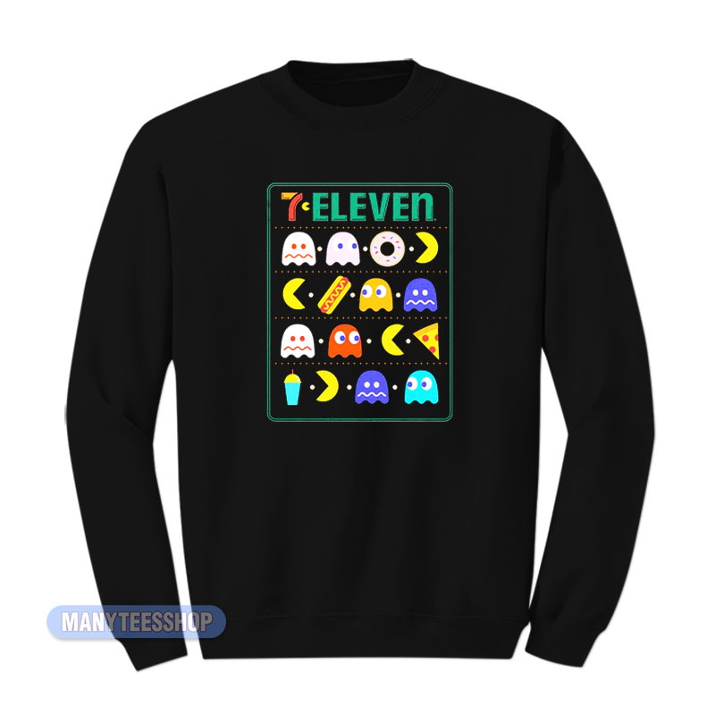 Blink 182 Mark Hoppus 7 Eleven X PAC-MAN Sweatshirt