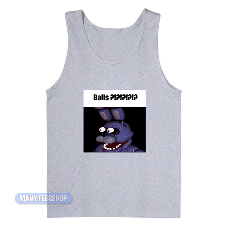 FNAF Bonnie Balls Tank Top - Manyteesshop.com