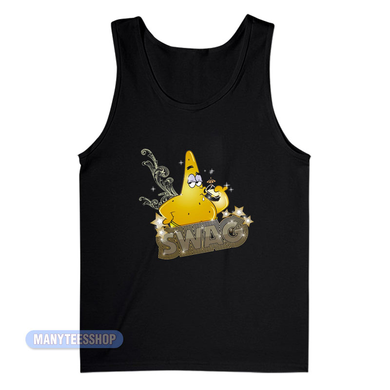 SpongeBob SquarePants Patrick Swag Tank Top - Make Custom T-Shirt No ...