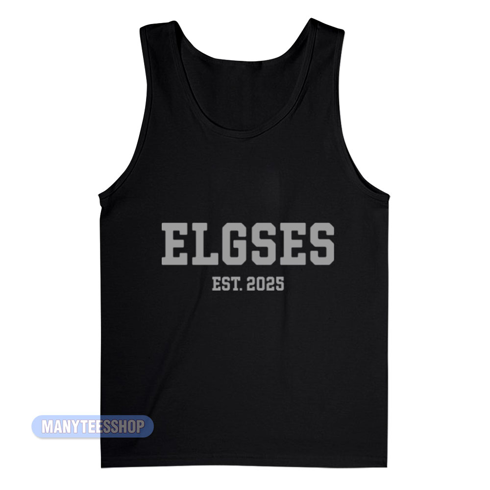 Elgses Est 2025 Philadelphia Eagles Tank Top - Manyteesshop