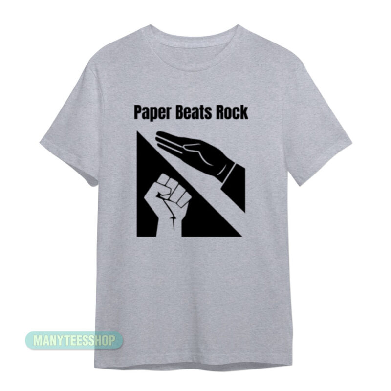 Paper Beats Rock T-Shirt